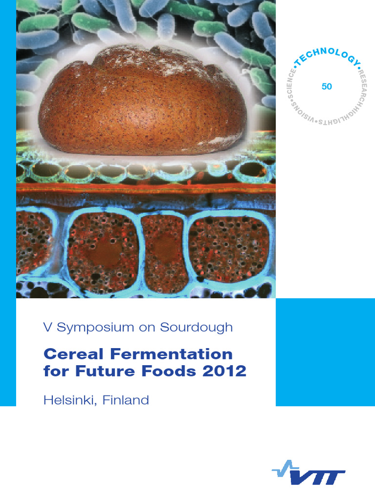 Cereal Fermentation For Future Foods 2012 | PDF | Sourdough | Breads