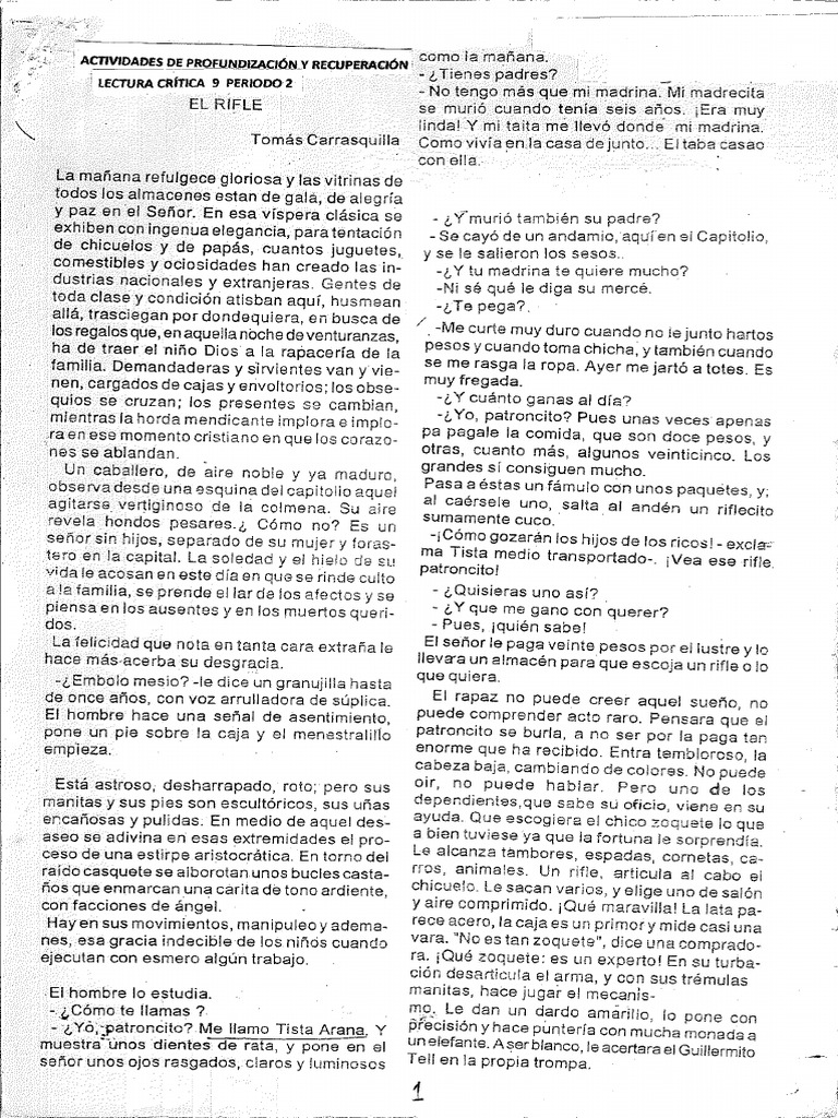 Lectura Critica Noveno 2do Periodo - 200002282204 | PDF