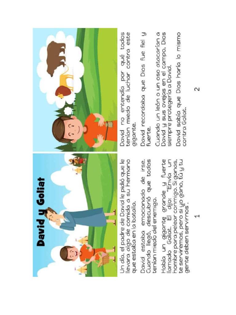 Fichas David y Goliat | PDF