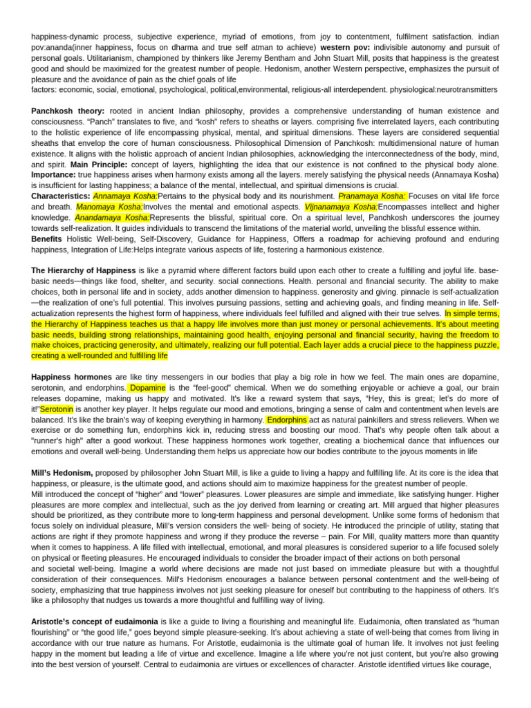 Art Of Being Happy Pdf Happiness Pleasure