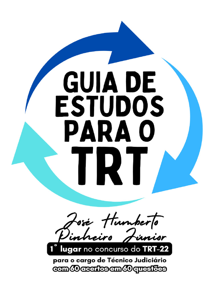 Guia de Estudos TRT | PDF