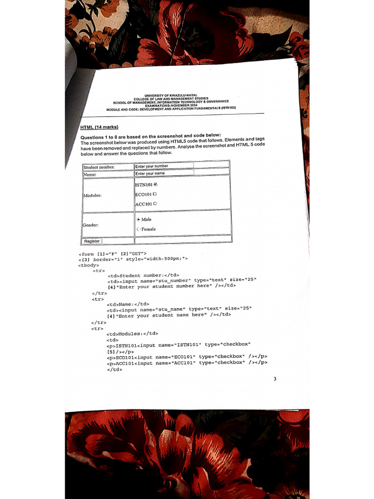 Istn103 Exam Paper | PDF