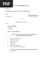 Local Governance Act 2016 (Act 936) | PDF | Emergency Management | Fine ...