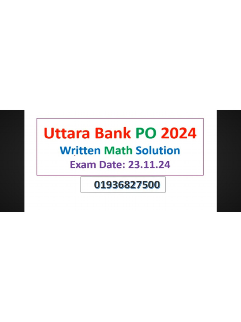 Uttora Bank Po PDF 23-Nov-2024 | PDF