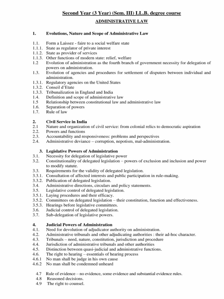 SEM 3 Syllabus | PDF