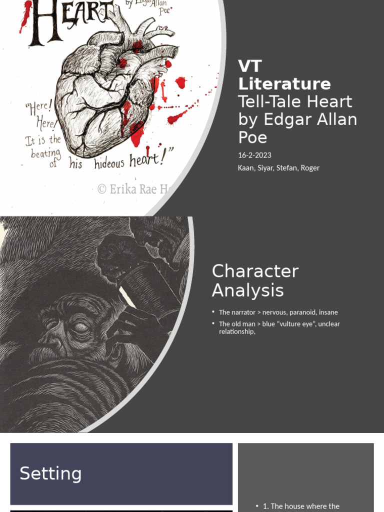 "The Tell-Tale Heart: Character & Theme Analysis" | PDF