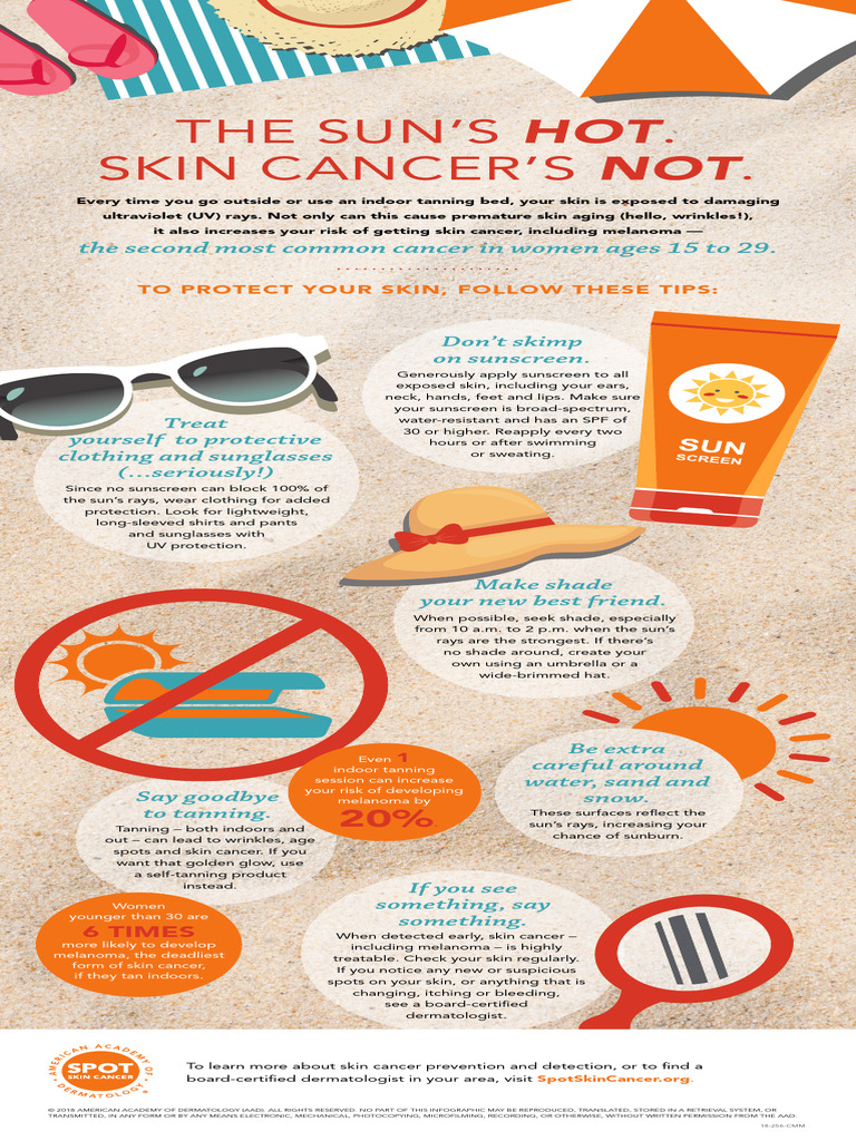 Sun Safety Tips for Young Women | PDF | Sunscreen | Skin Cancer
