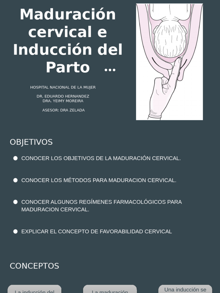 Maduración Cervical e Inducción Del Parto | PDF | Parto ...