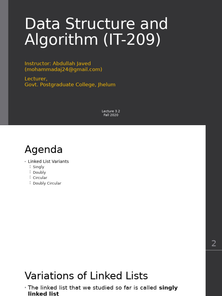 32 Linked Lists Types Pdf Information Retrieval Data 0005