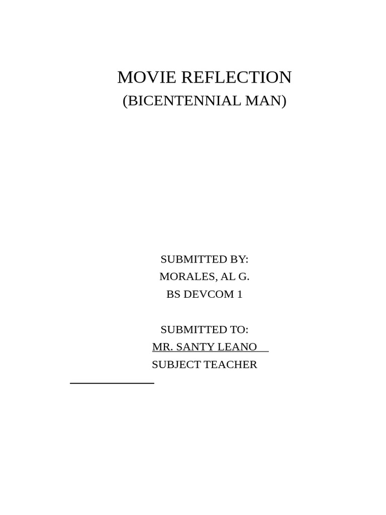 STS Reflection | PDF | Economics | Robot