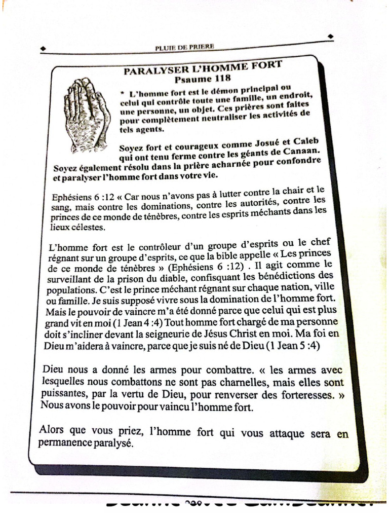 Paralyser L'homme Fort | PDF