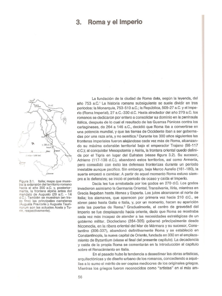Morris, A. Historia de La Forma Urbana. Cap 3. Roma y El Imperio | PDF