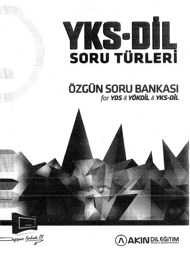 Akin Di̇l Soru Bankasi | PDF