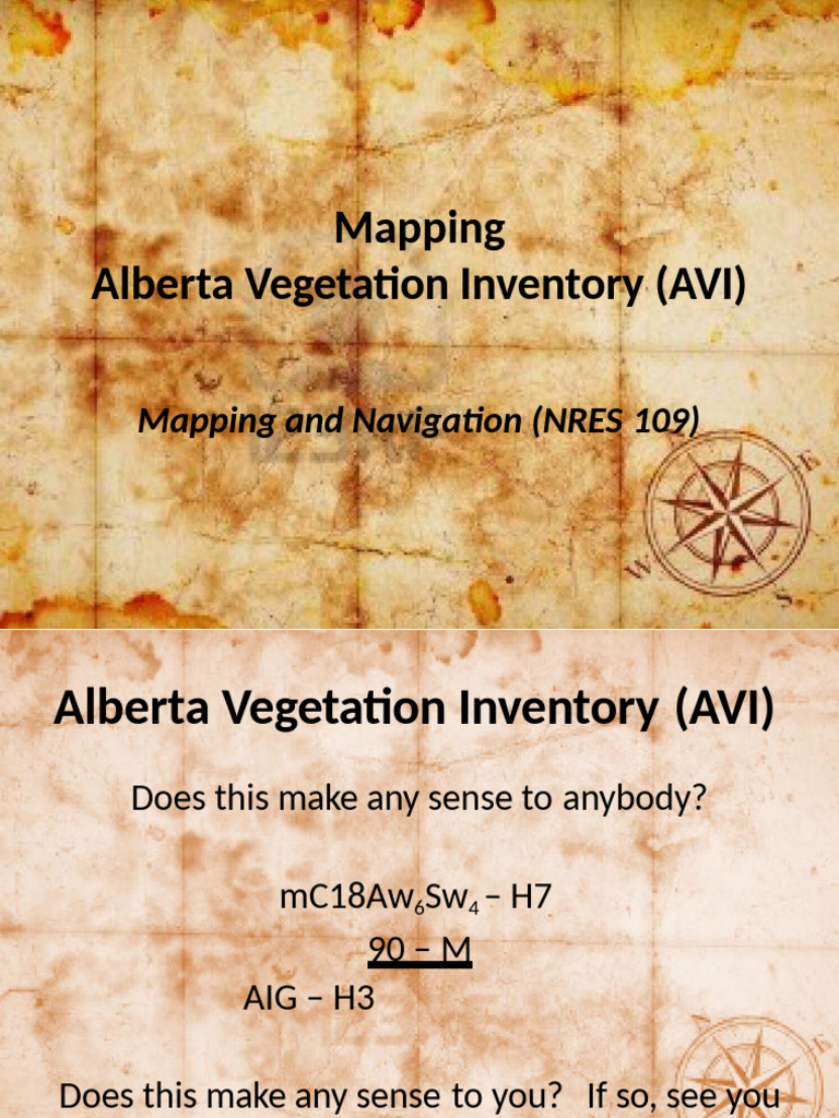 Alberta Vegetation Inventory Overview | PDF | Trees