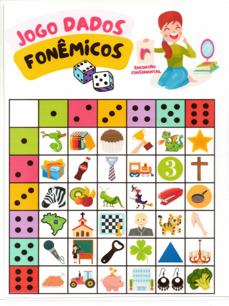 Jogos Fonemicos R Encontro Consonantal | PDF