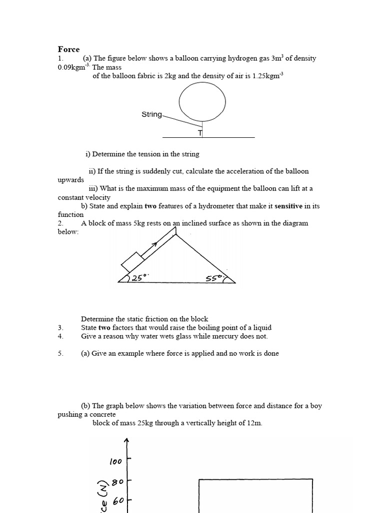 Force | PDF | Force | Friction