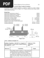 Inverted T Footing | PDF | Column | Bending