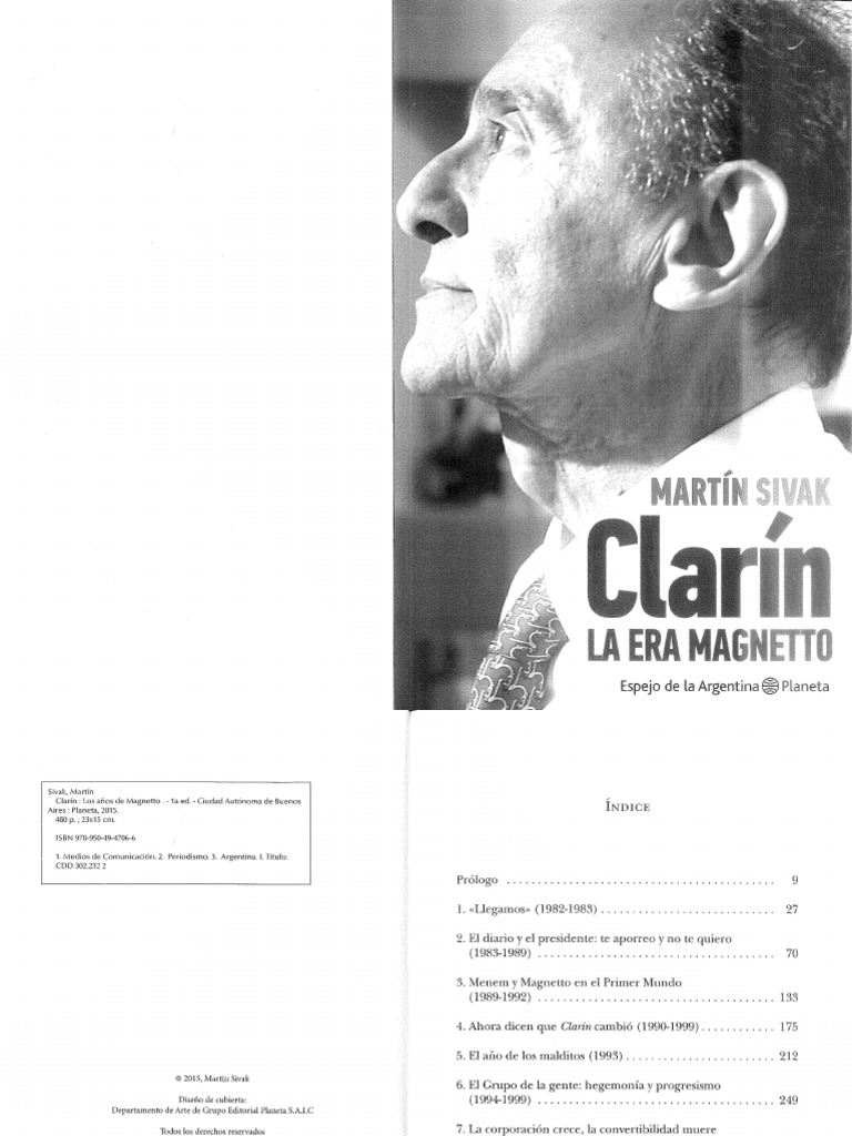 Martín Sivak - Clarín, La Era Magnetto | PDF
