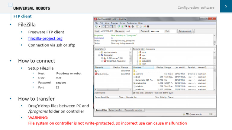 FileZilla FTP Client Setup Guide | PDF