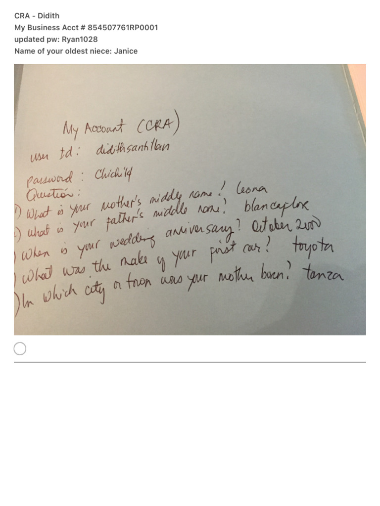 CRA - Didith 2 | PDF