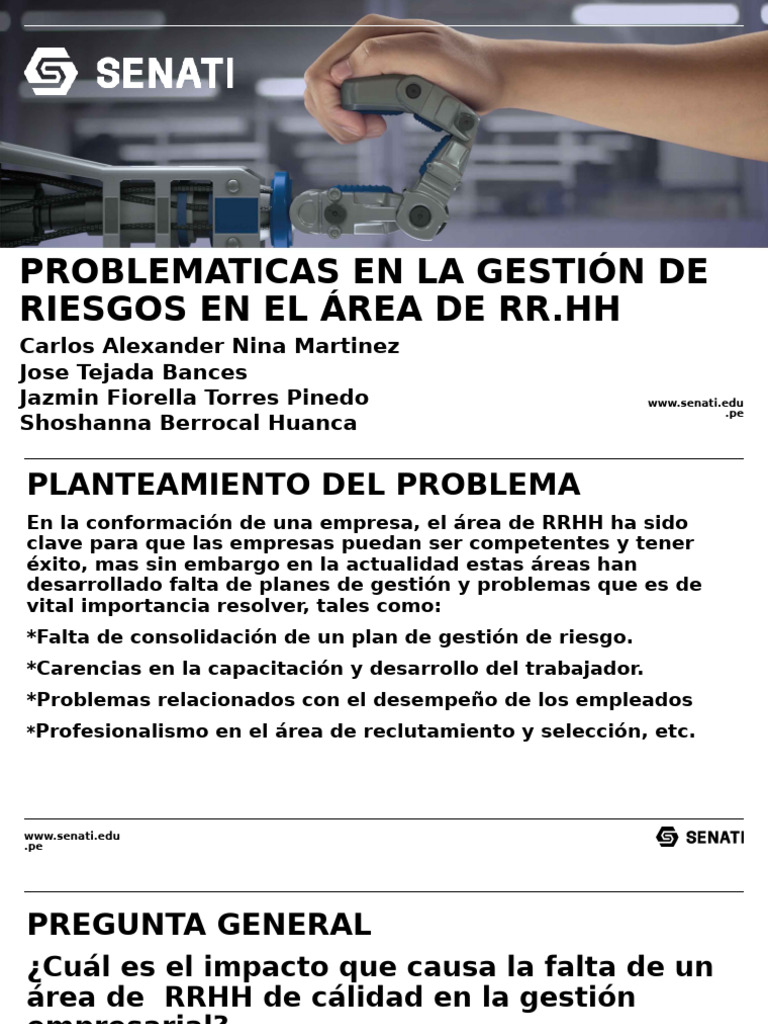 Presentación Proyecto Final Editado 3 | PDF | Gestión de recursos humanos | Business