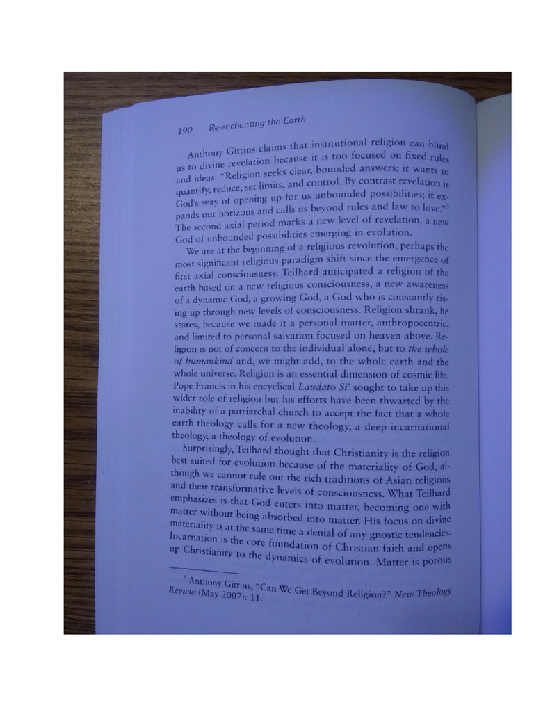 Ilia Delio Chapter 10 | PDF