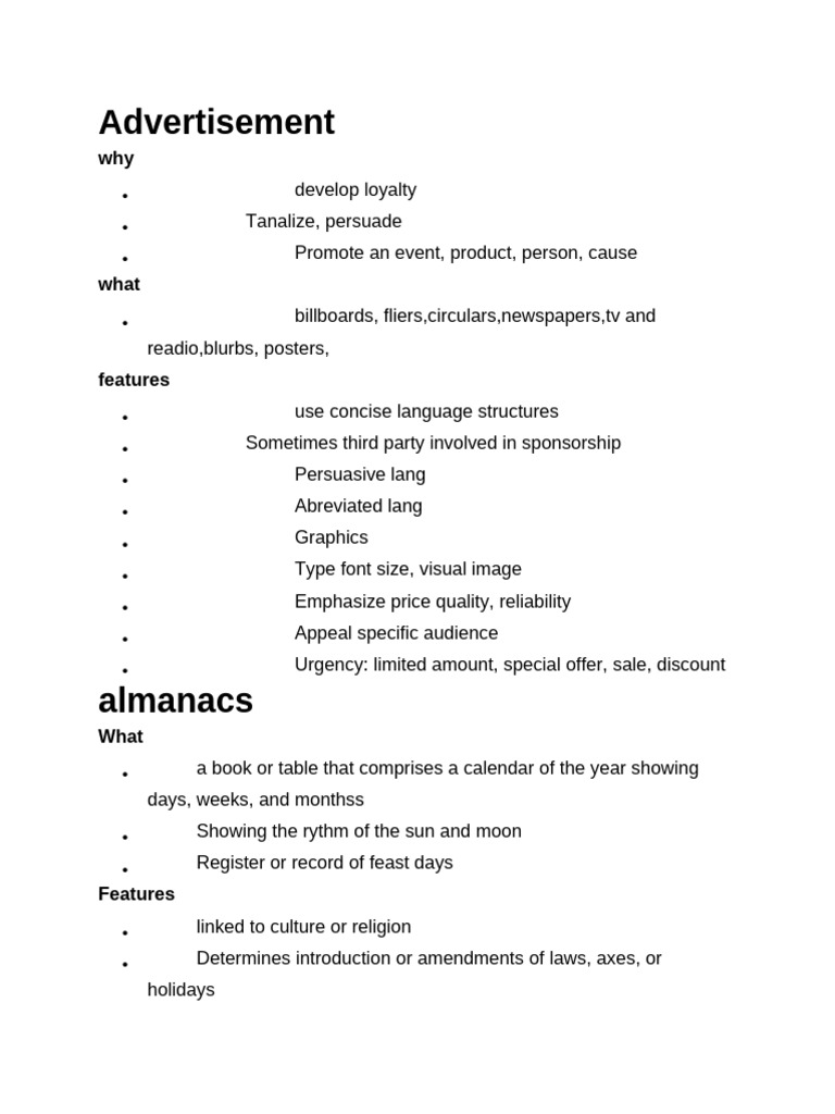 Types of Non Literary Texts | PDF | Books | Dictionary