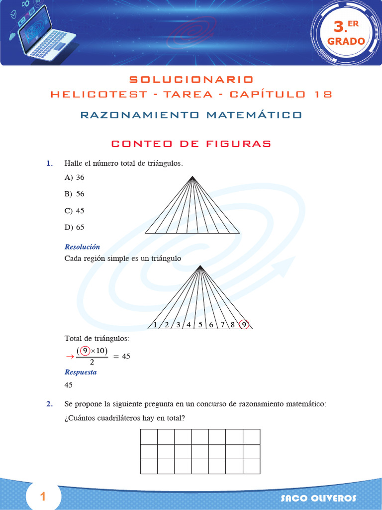 5 - RM - 3° - Cap 18 - Sol - Tarea - 23 | PDF