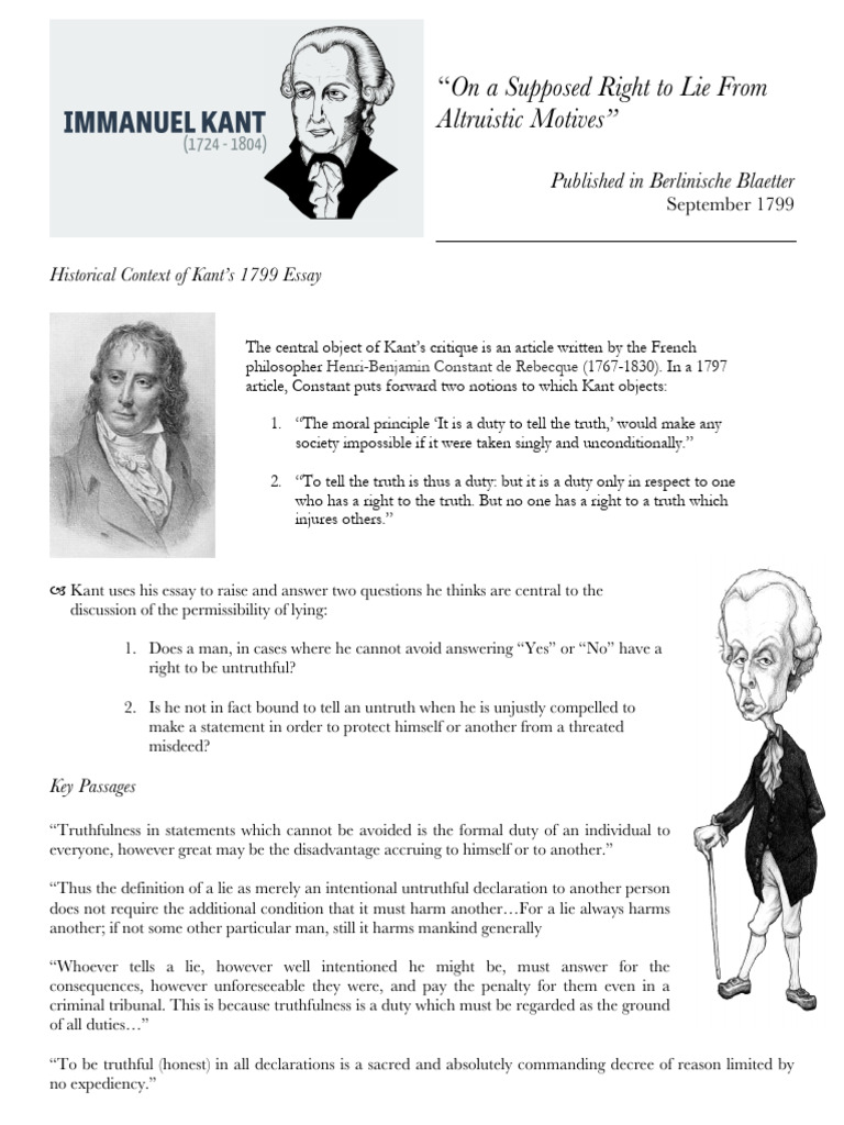 Kant Handouts | PDF | A Priori And A Posteriori | Immanuel Kant