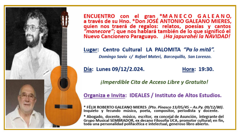 Maneco Galeano | PDF