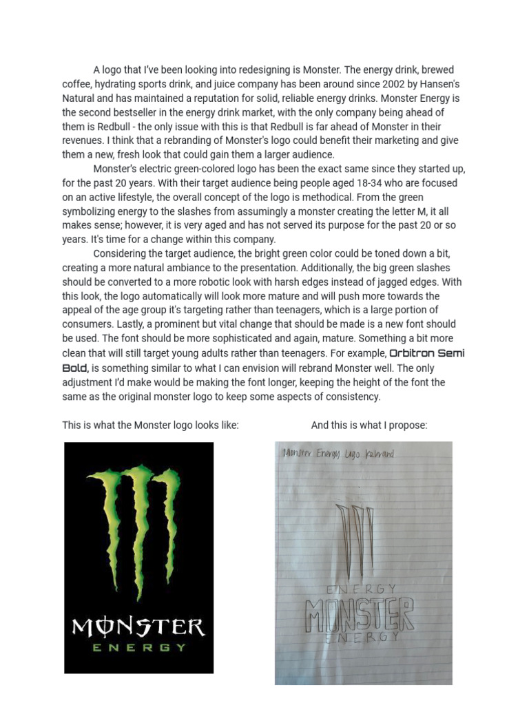 Illustrator - Project 2 - Logo Proposal Assignment 10 - 18 | PDF