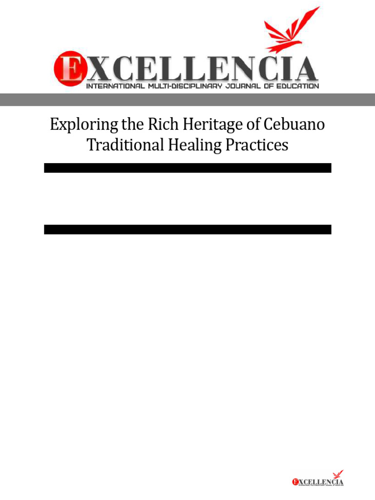 Unveiling Cebuano Healing Heritage | PDF | Faith Healing