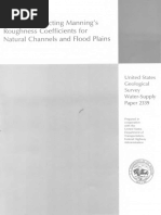 Table 1. Roughness Coefficients, N, For The Manning Equation. Type and ...