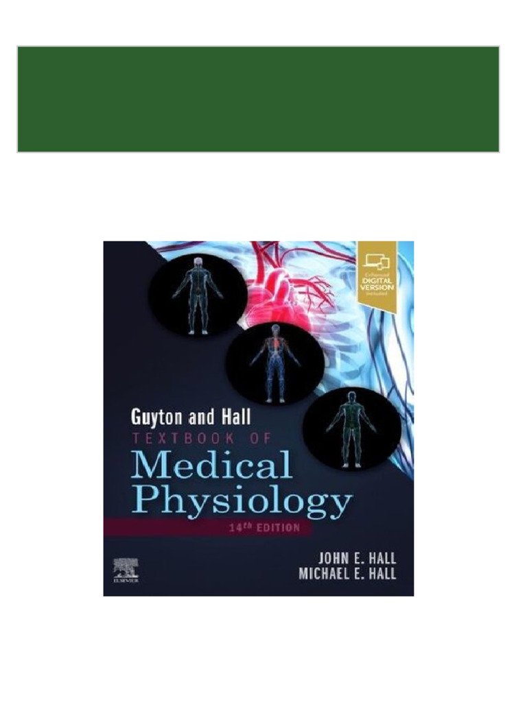 Guyton and Hall Textbook of Medical Physiology 14th Edition John E ... Guyton and Hall Textbook of Medical Physiology 14th Edition John E ...