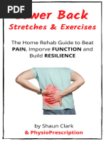 Williams Flexion Exercises | PDF | Low Back Pain | Back Pain