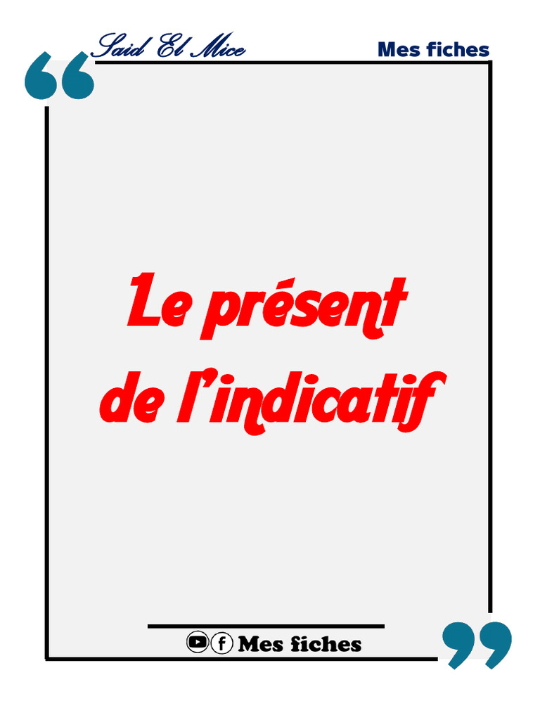 Conjugaison du verbe "ranger" au présent | PDF