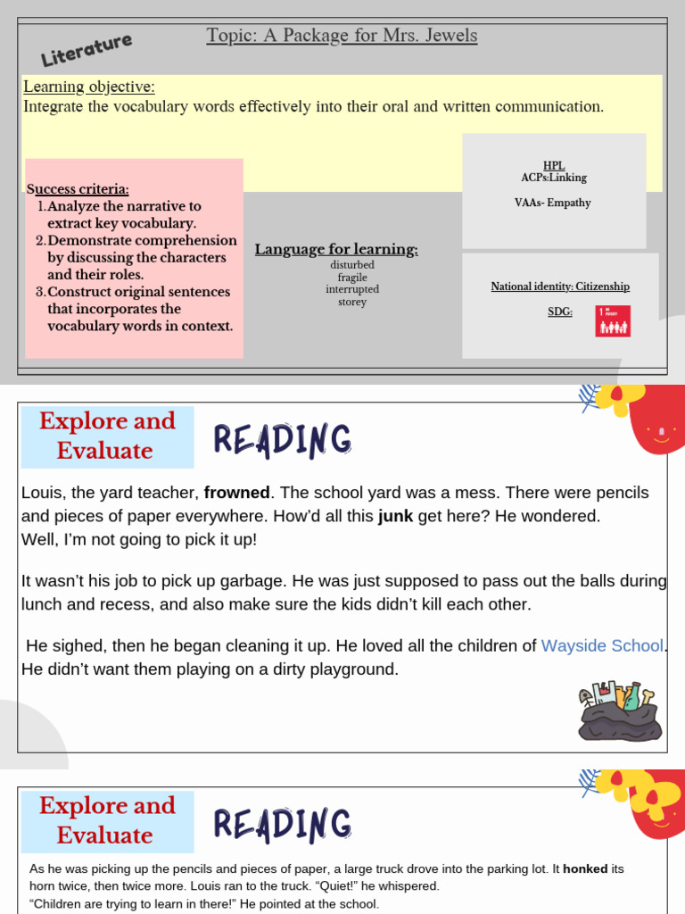 A Package For Mrs. Jewls 2 | PDF