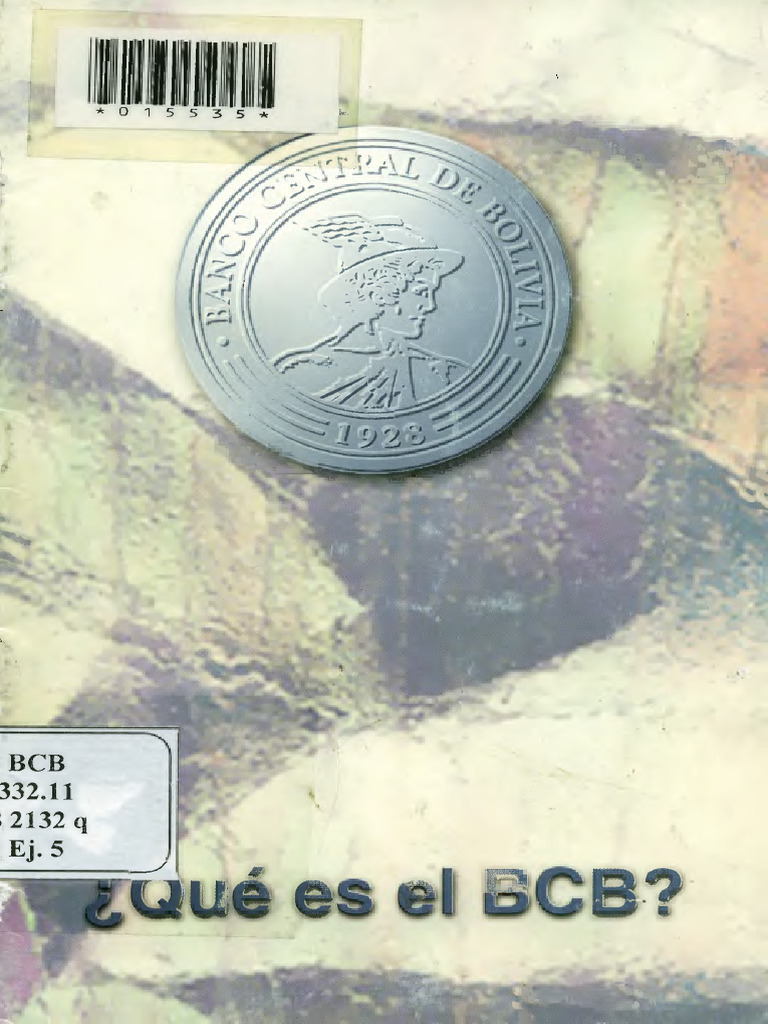 Que Es El BCB | PDF | Moneda | La política monetaria