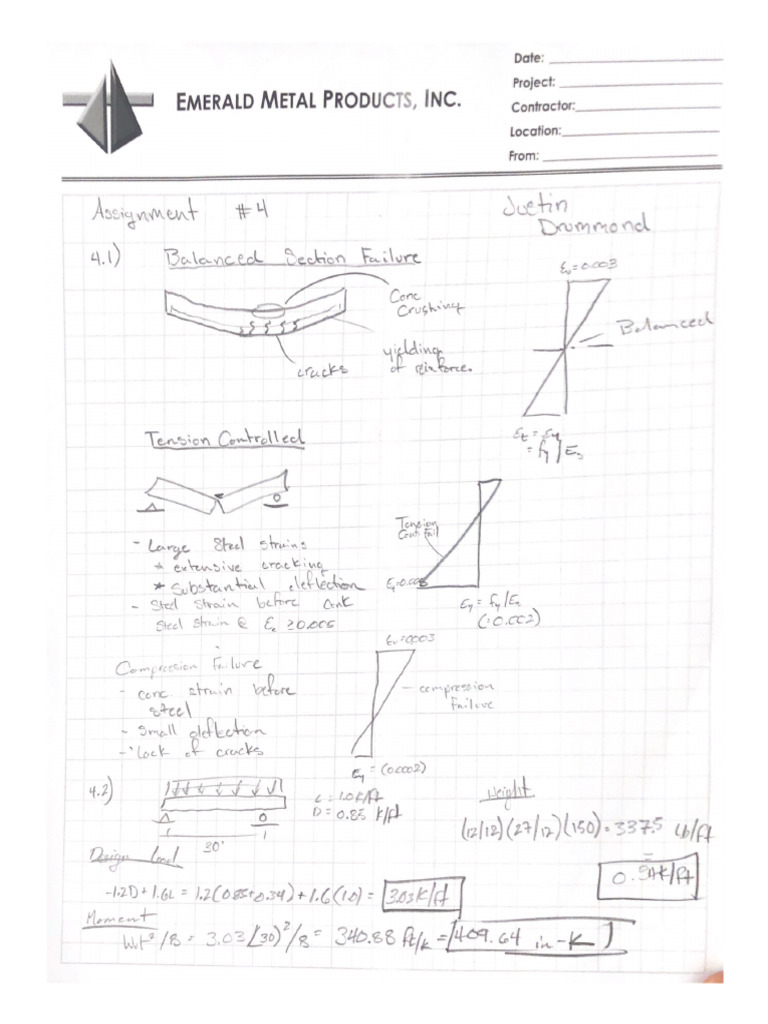 Structures Assignment #4 | PDF