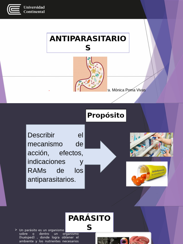 Uc Farmacos Antiparasitarios | PDF | Especialidades Medicas | Microbiología
