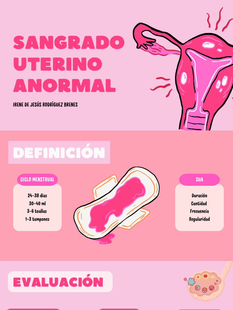 Sangrado Uterino Anormal: Causas y Tratamiento | PDF