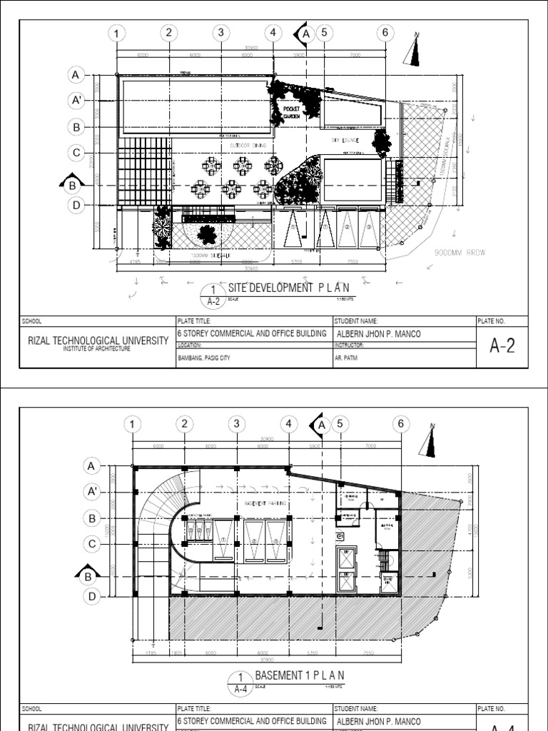 SDP To Section - Merged | PDF | Pedestrian Infrastructure | Floors