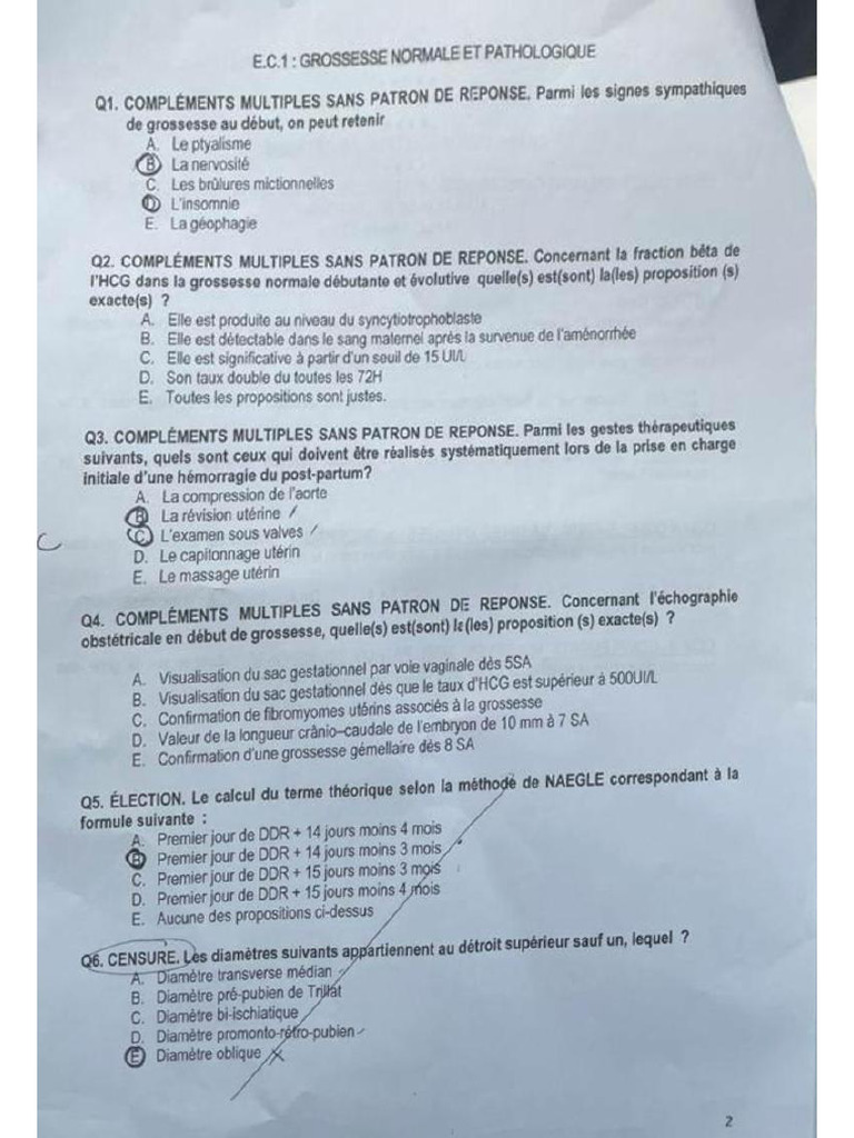 Sess Gynéco 2023 2 | PDF