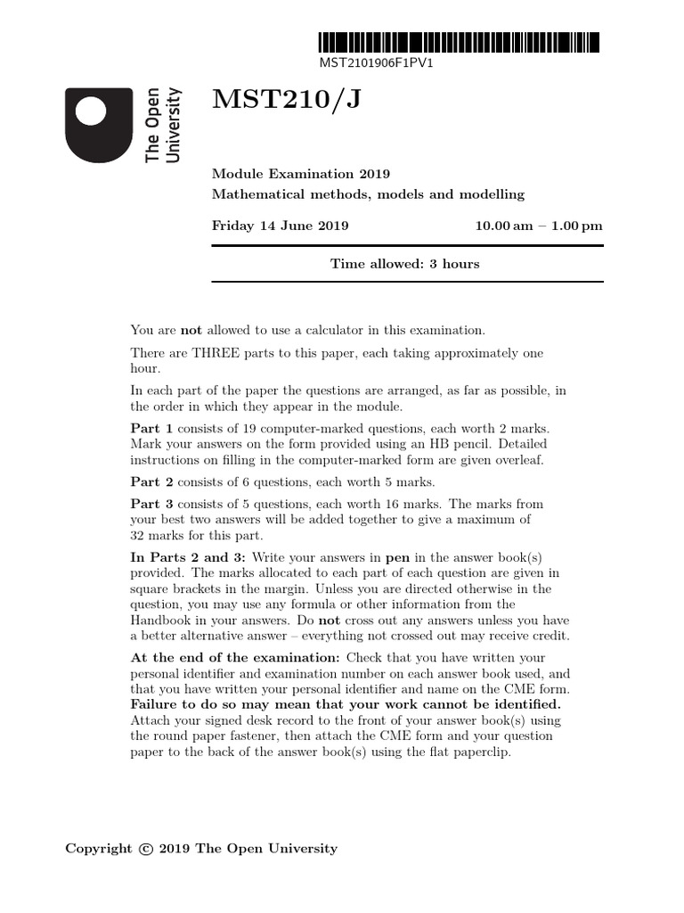 1) Mathematical Methods, Models and Modelling | PDF | Eigenvalues And Eigenvectors | Force