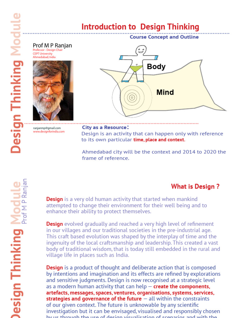 Introduction To Design Thinking Course C | PDF | Design Thinking | Design Introduction To Design Thinking Course C | PDF | Design Thinking | Design