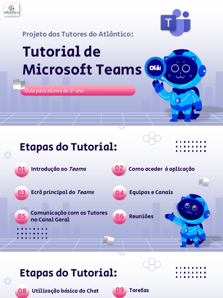 Manual de Tutorial Do Microsoft Teams | PDF | Aplicativo para celular ...
