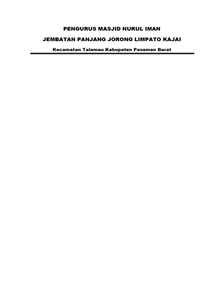 Undangan Goro 1 | PDF