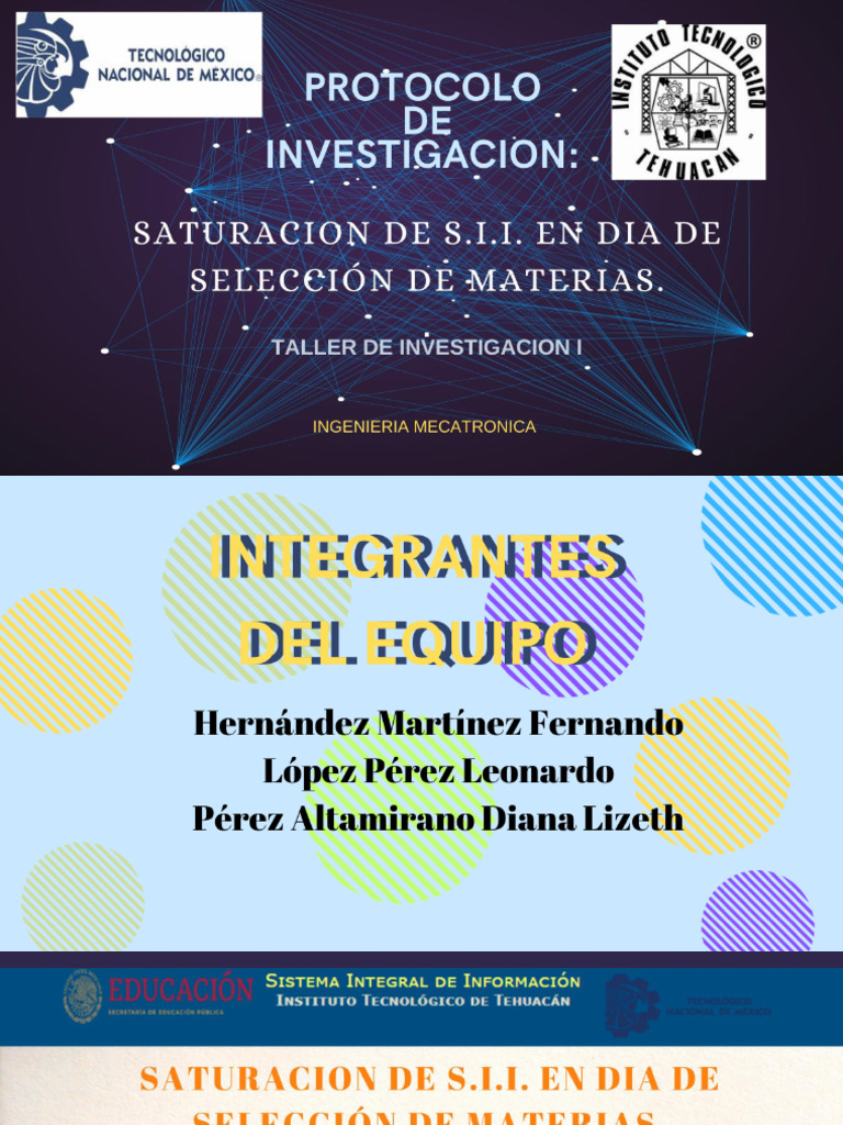 Presentacion Protocolo de Investigacion | PDF | Script Java | Aplicación web
