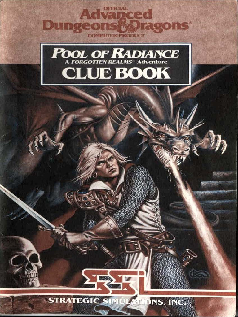 Pool of Radiance - Clue Book-ENG | PDF