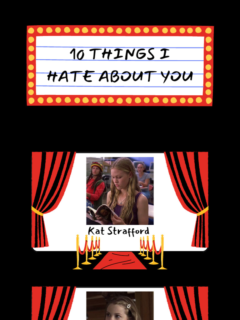 10 Things I Hate About You | PDF